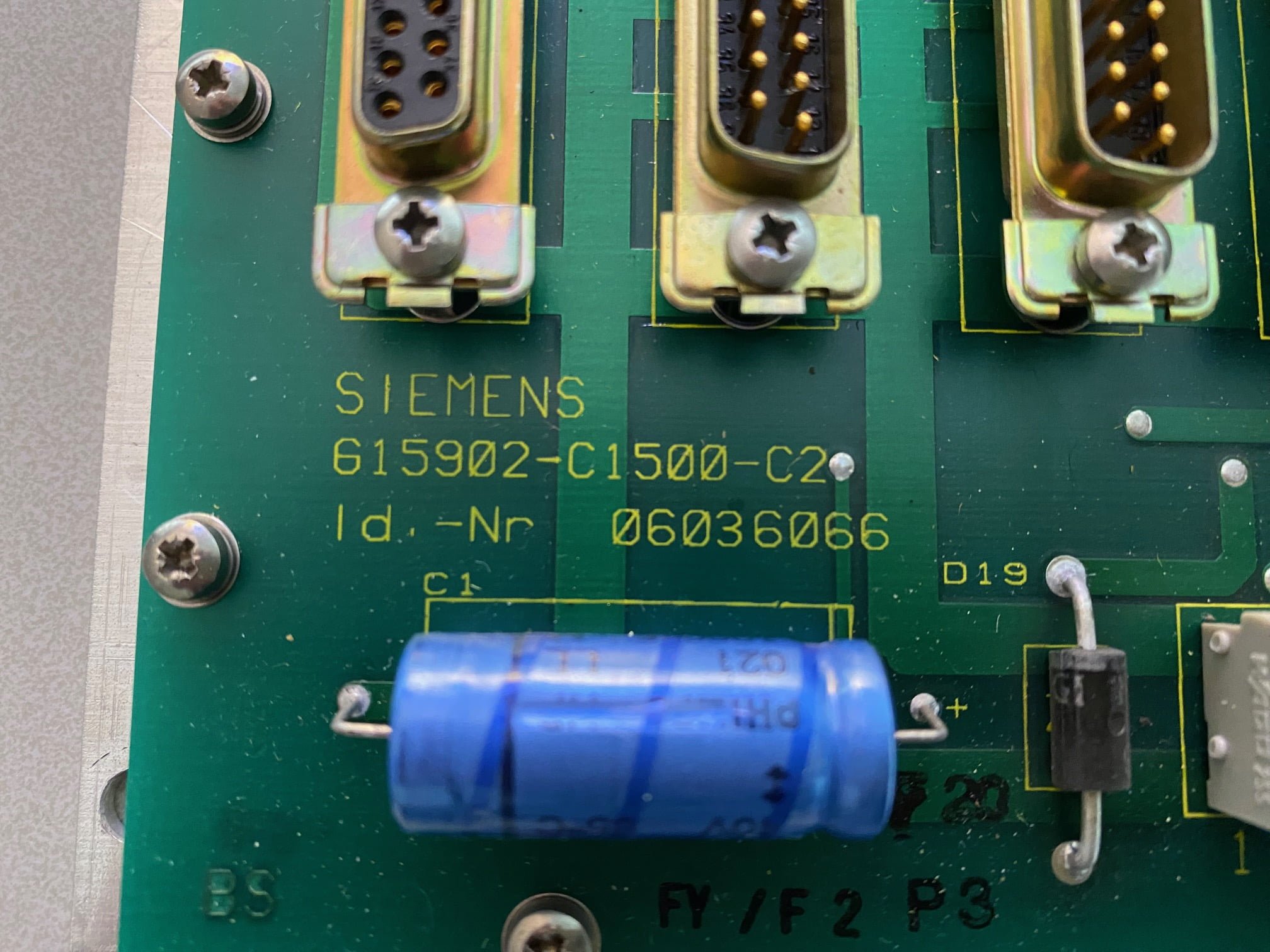 06036066 Wiring plate Demag Ergotech Siemens 615902-C1500-C2 | MEQAP