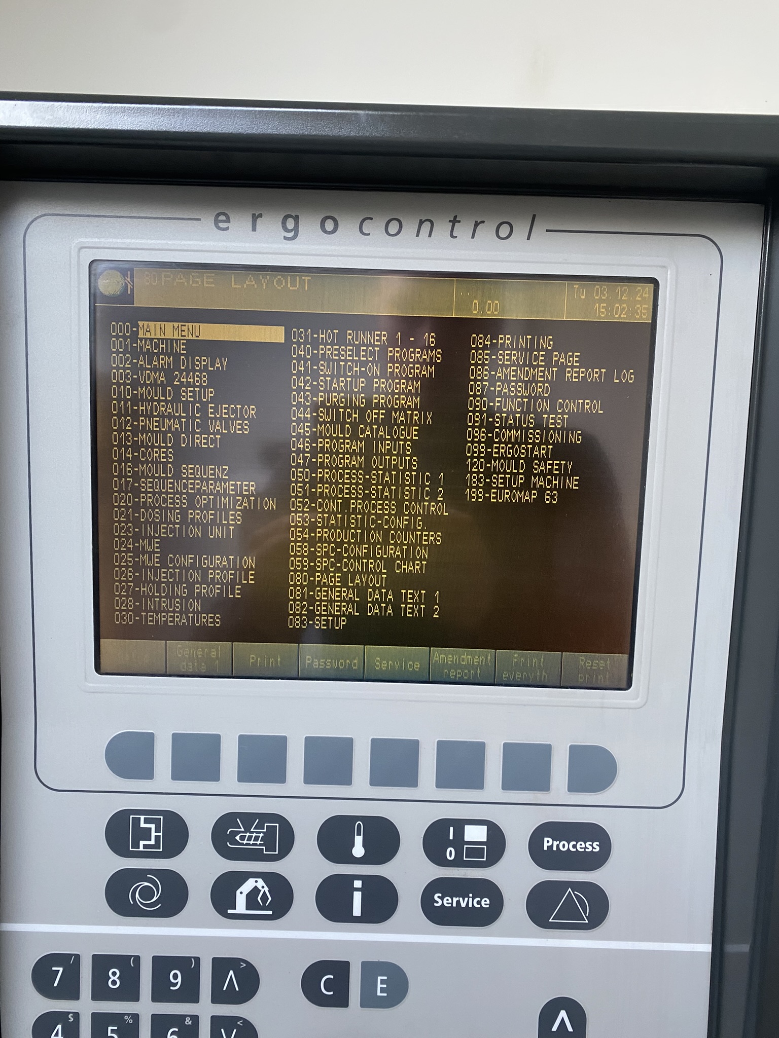 70380065 01-265-003-D Ergocontrol 4MB for Demag Ergotech machines | MEQAP