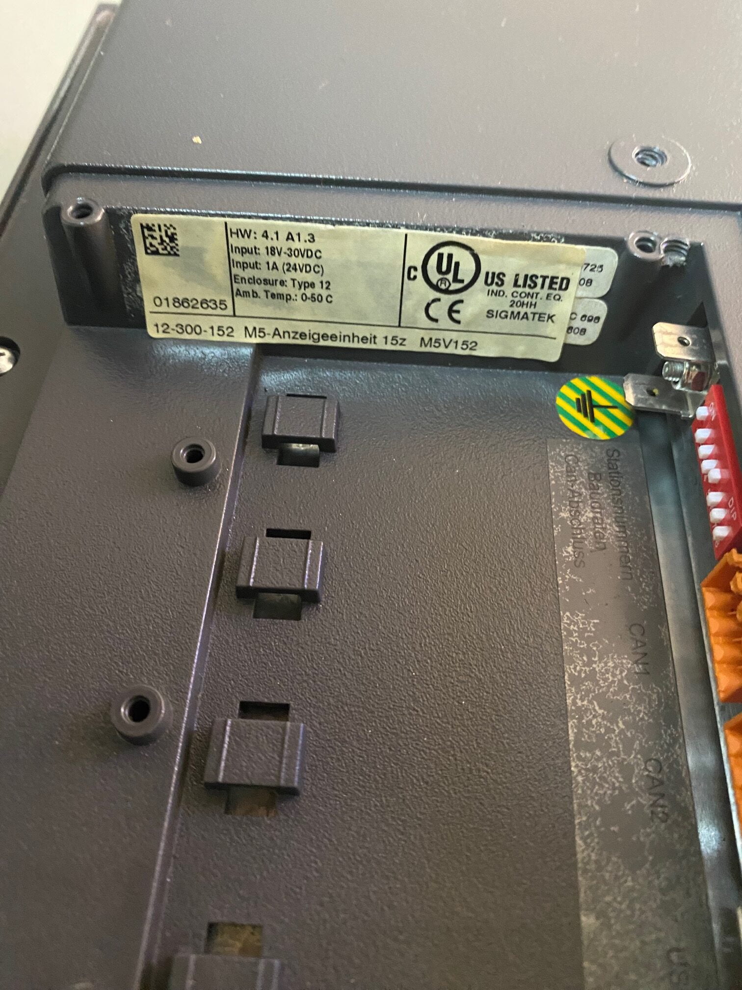 74564065 12-300-152 M5 touch Display Demag NC5 terminal M5V152 | MEQAP